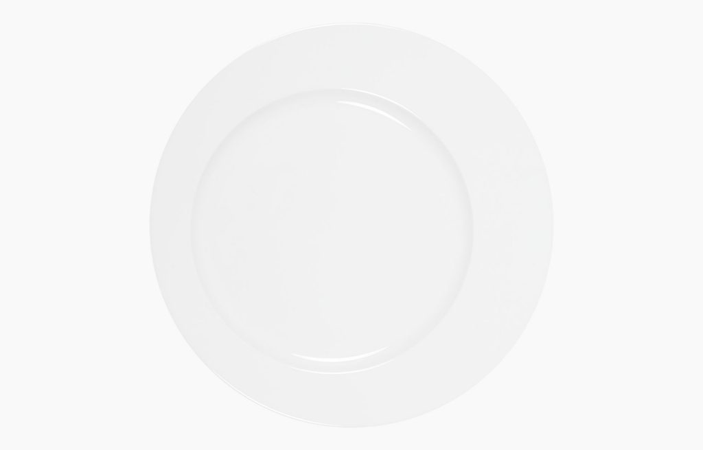 Round Plate 28cm - Costa Verde